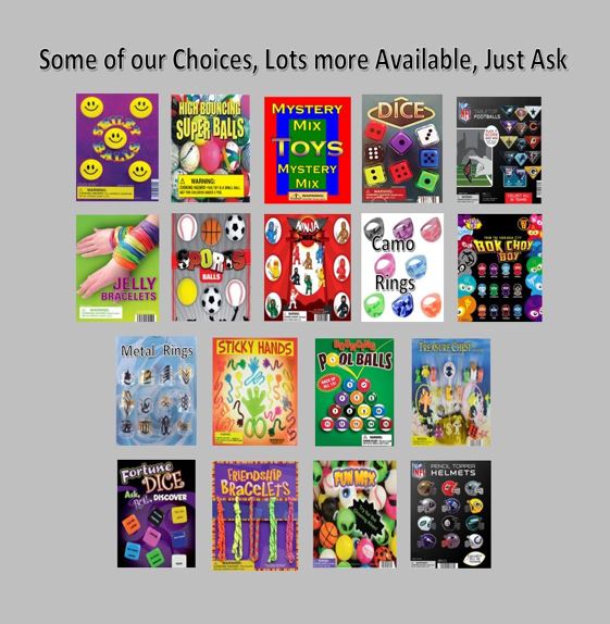 Toy Vending Label NO ADHESIVE LAMINATED DISPLAY CARD – Vending Labels