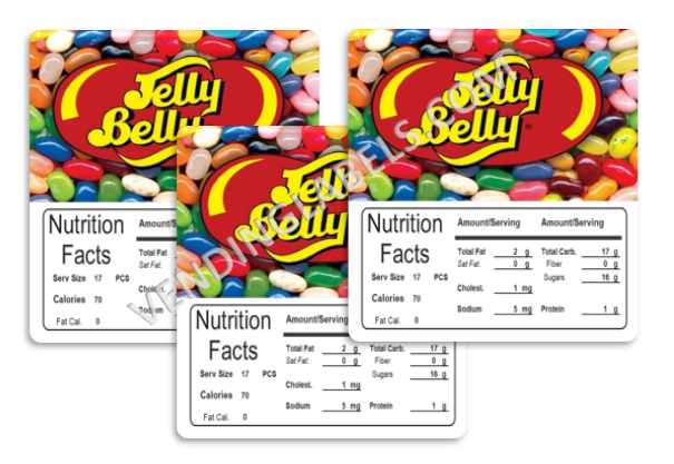 Jelly Belly Beans A – Vending Labels