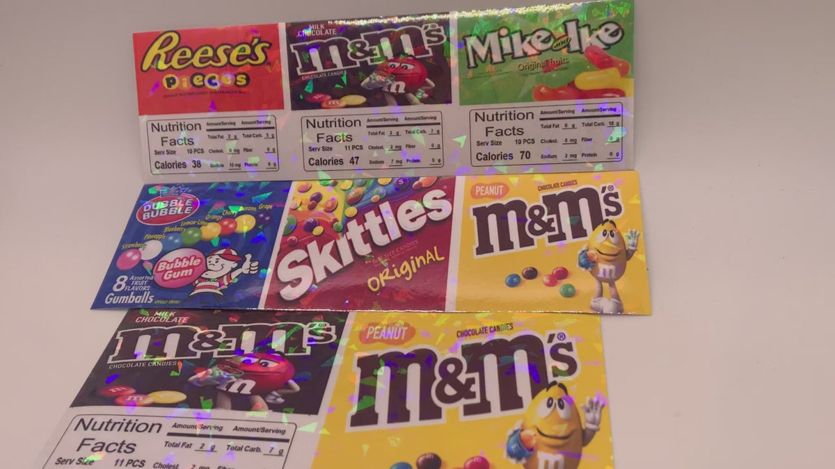 HOLOGRAPHIC Vending Label Sticker Decal – Vending Labels